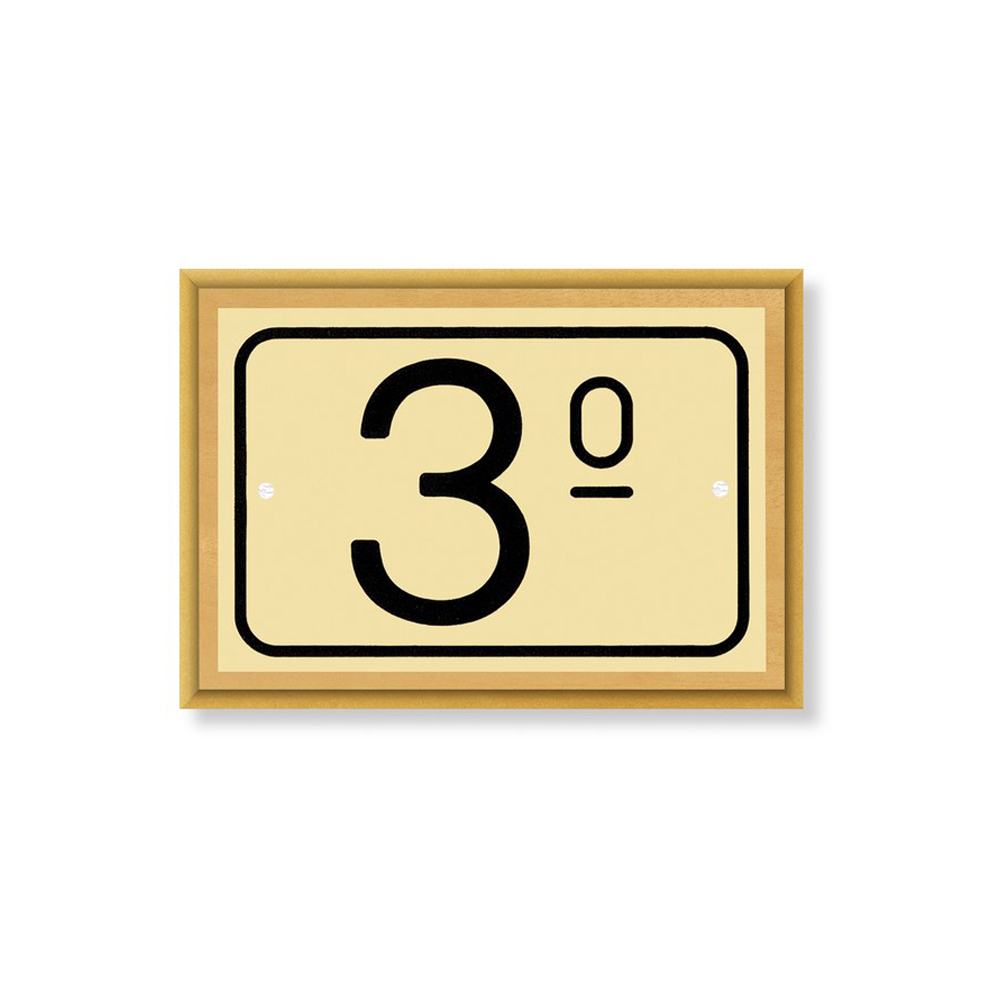 Letrero para piso con orla y base de madera AG-72 - Dedi - Placas y ...